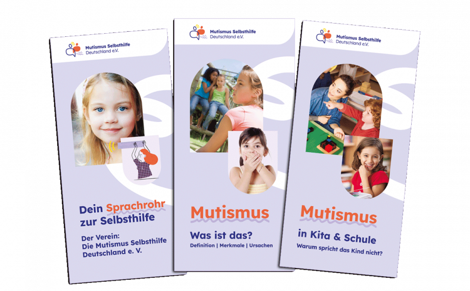 Neue Flyer | Mutismus e.V.